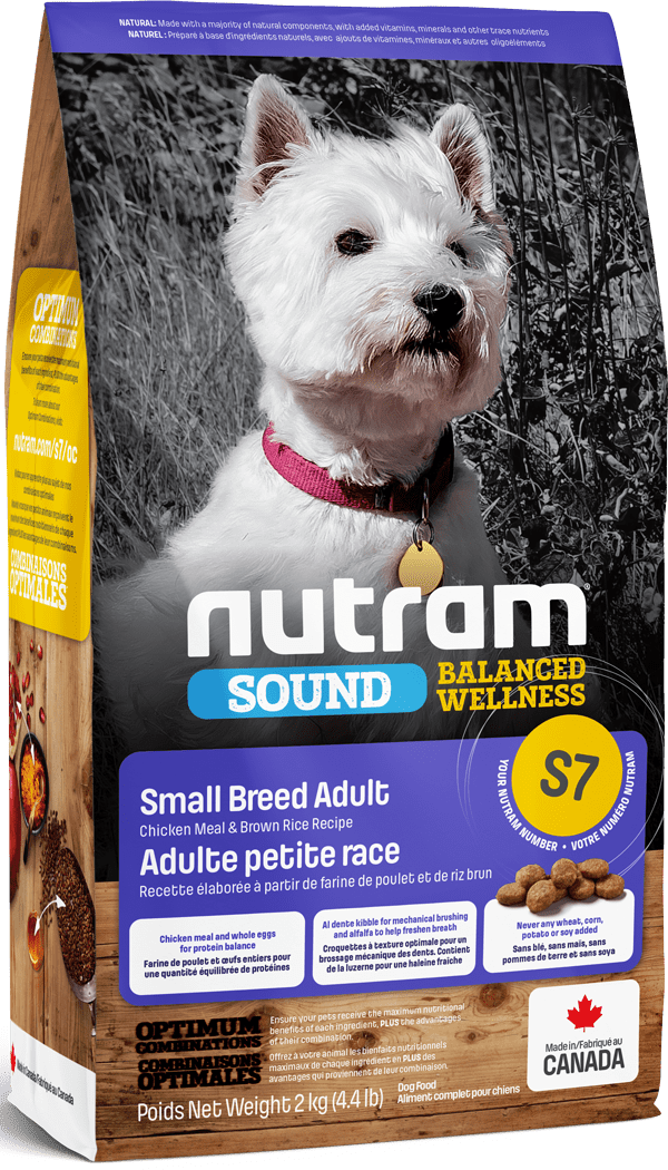 S7 Nutram Small Breed Adult - Nutram